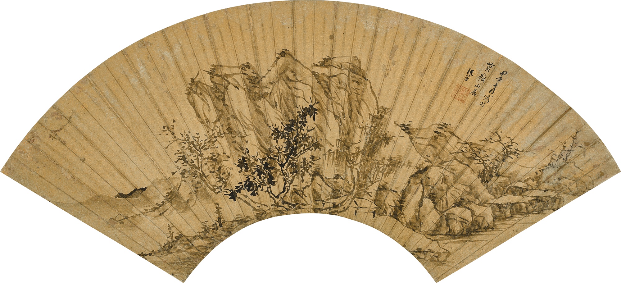 Li Liufang, Autumn Landscape | 李流芳 秋風蕭瑟 | Fine Classical Chinese ...