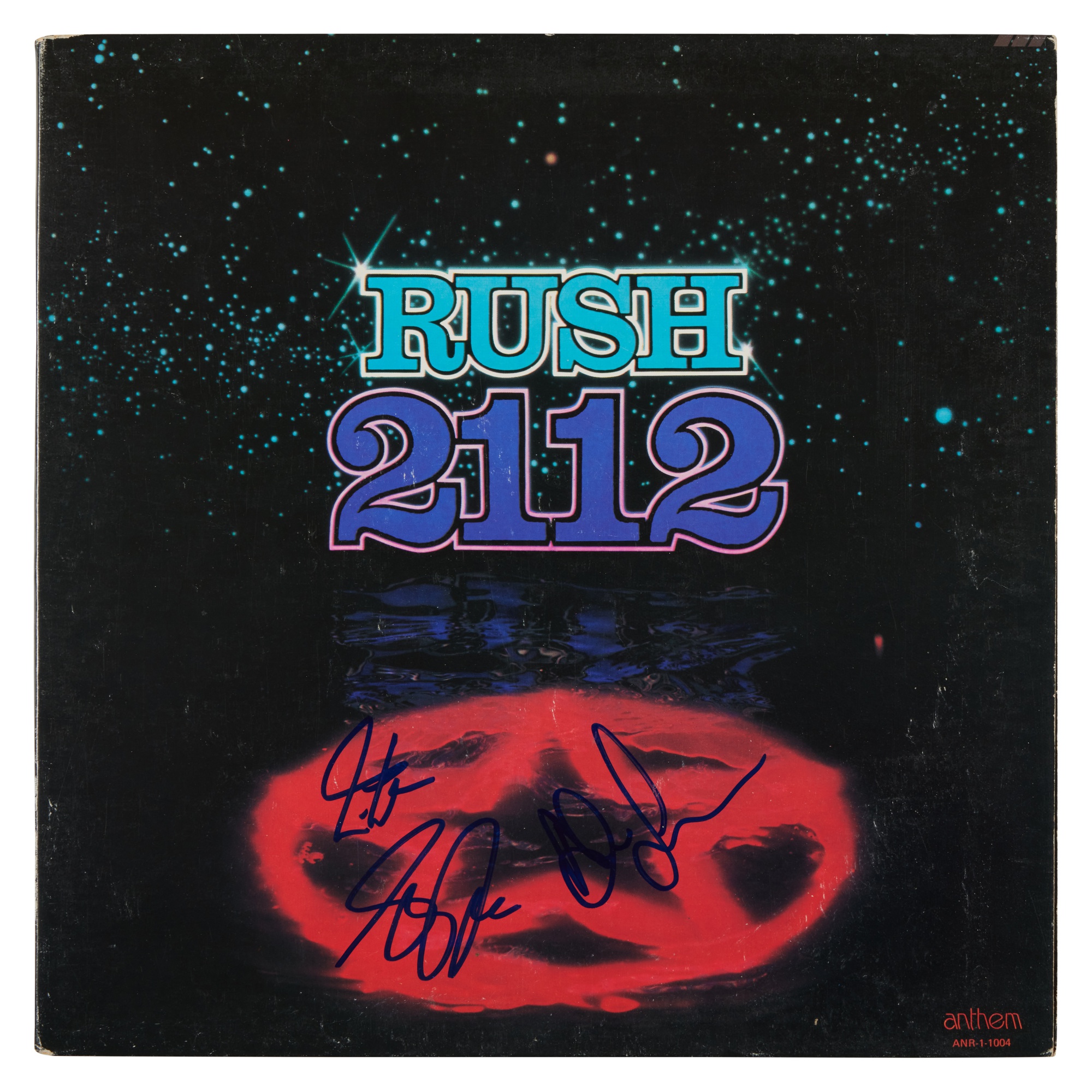 Rush | The record sleeve for "2112", signed by the band | Rock & Roll ...