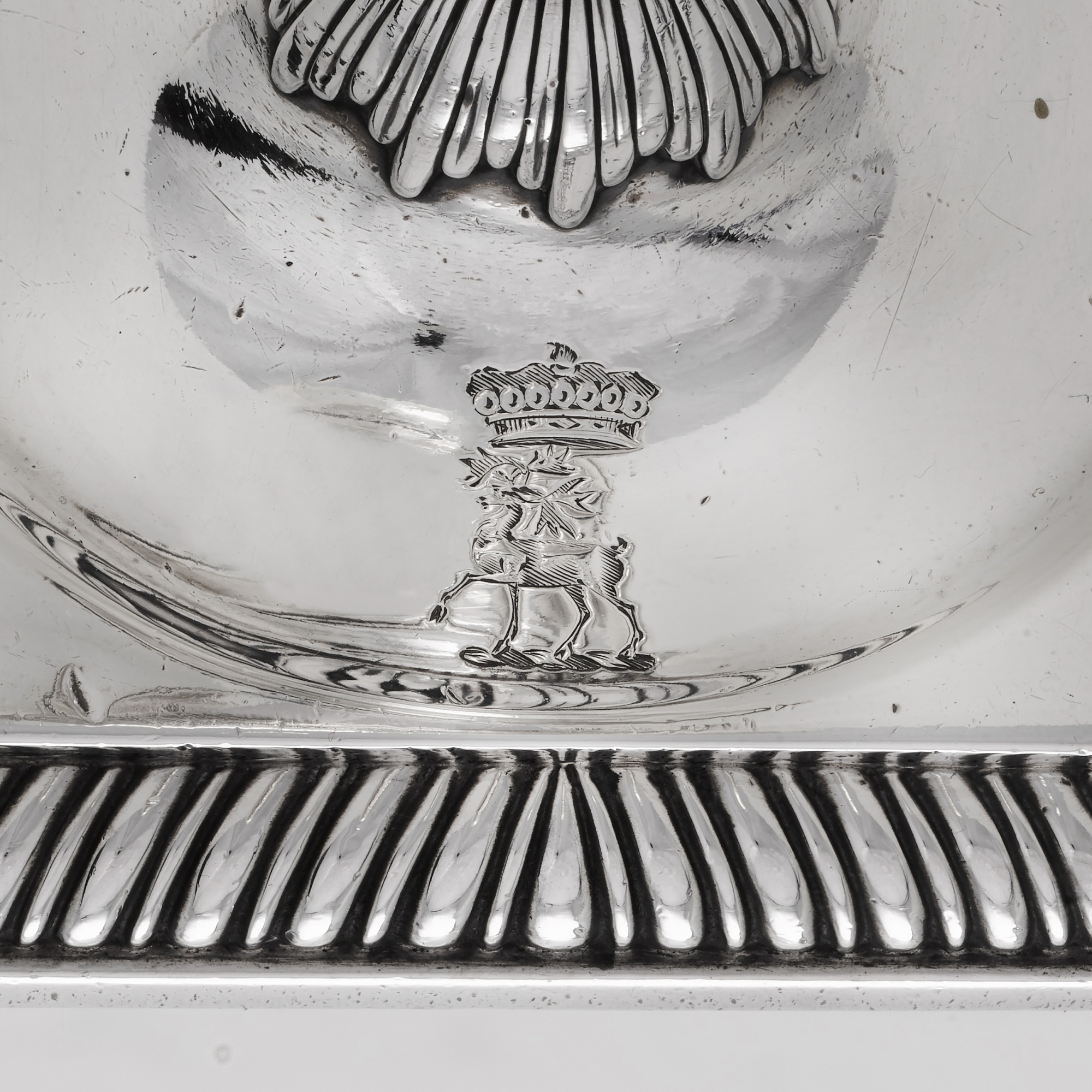 Four George II silver candlesticks, Edward Wakelin, London, 1754 and ...