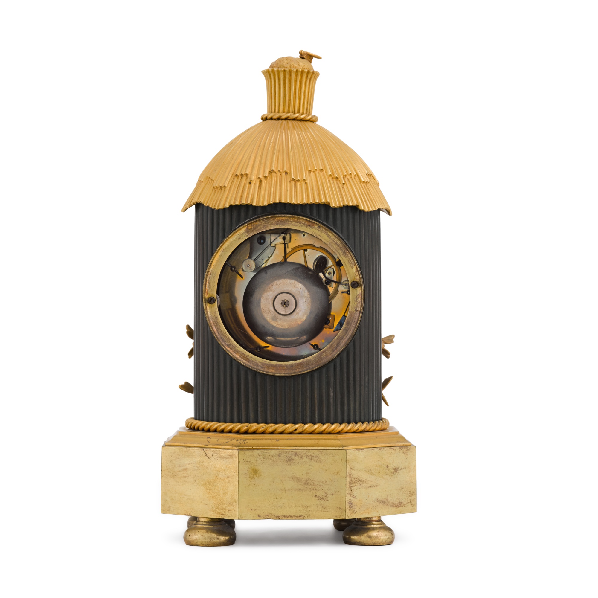 An Empire ormolu and patinated bronze mantel clock, Claude Galle, Paris ...