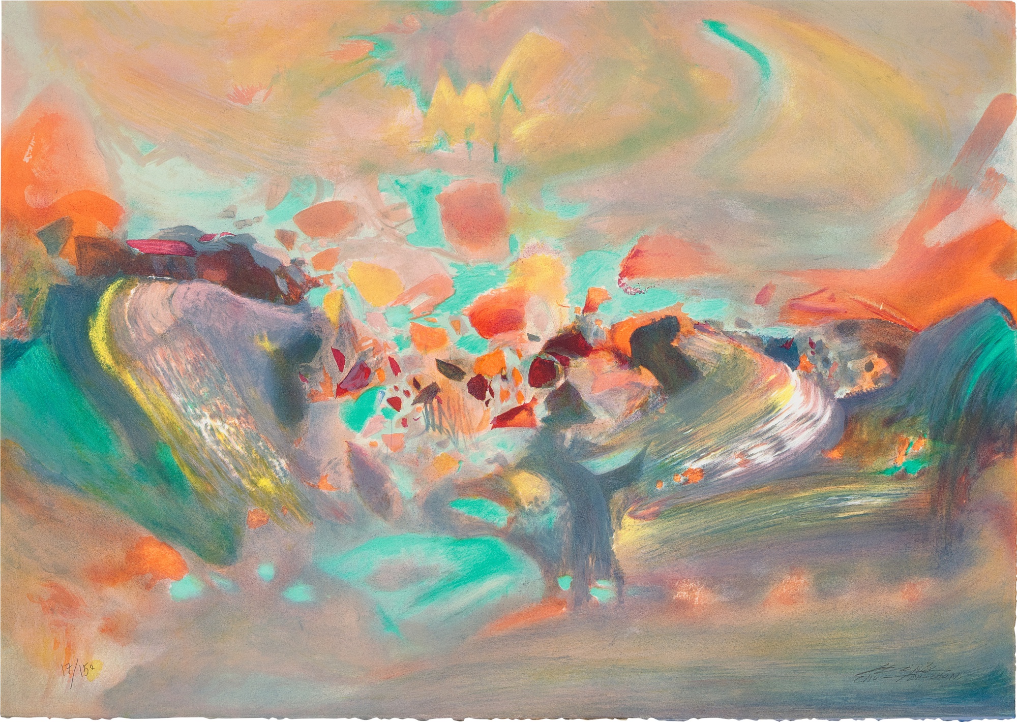 Chu Teh-Chun 朱德群 | Composition 構成 | Modern Discoveries | 2022 | Sotheby's