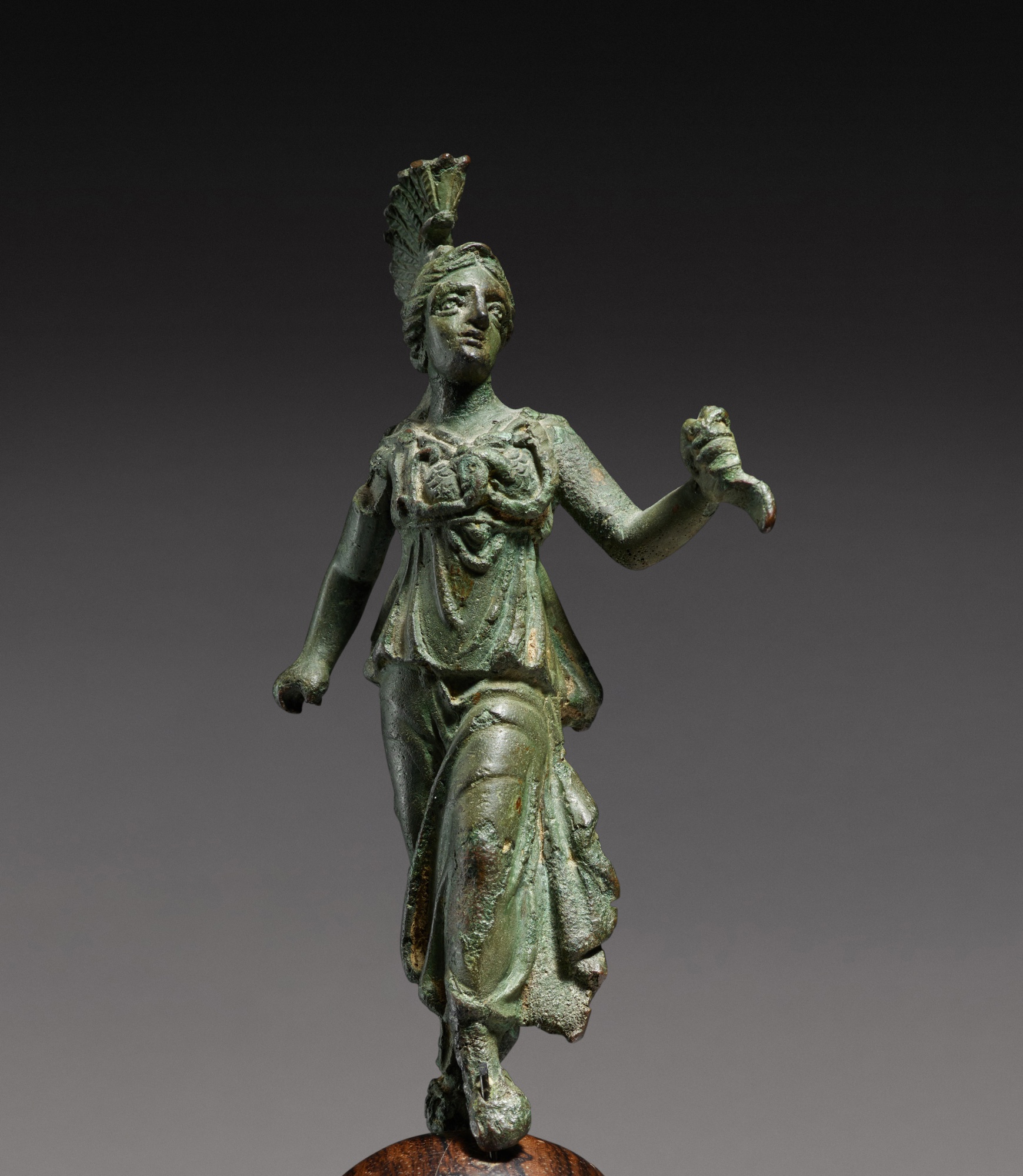 A Roman Bronze Figure of Athena, circa 2nd/3rd Century A.D. | Ancient ...