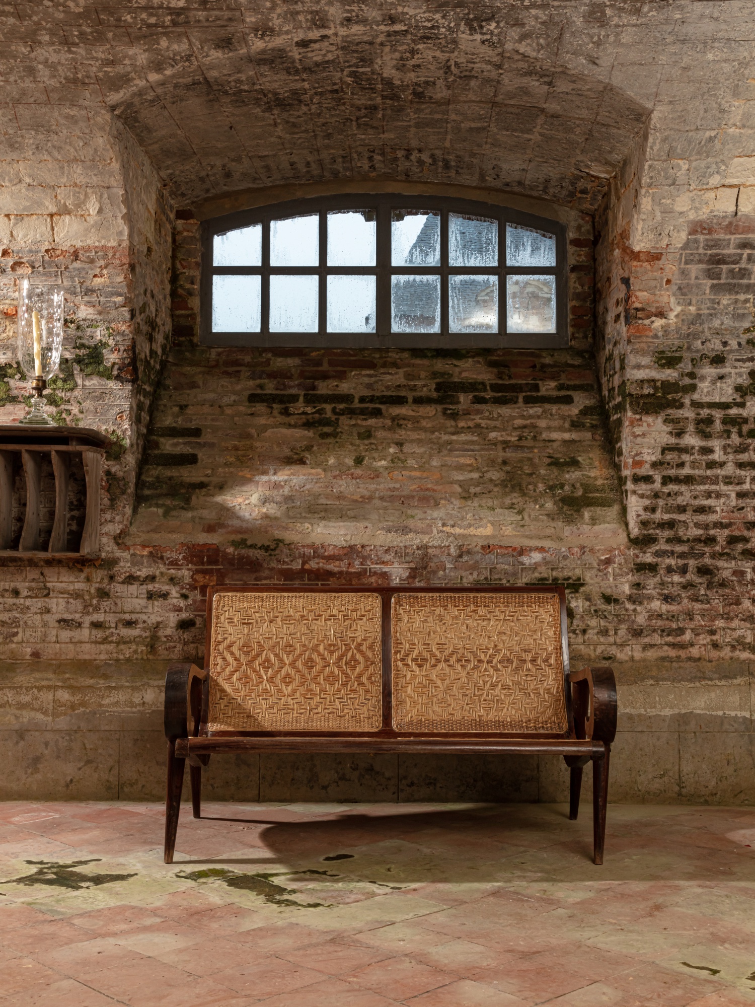 An Indian sissoo caned settee, mid-20th century | Canapé canné en ...