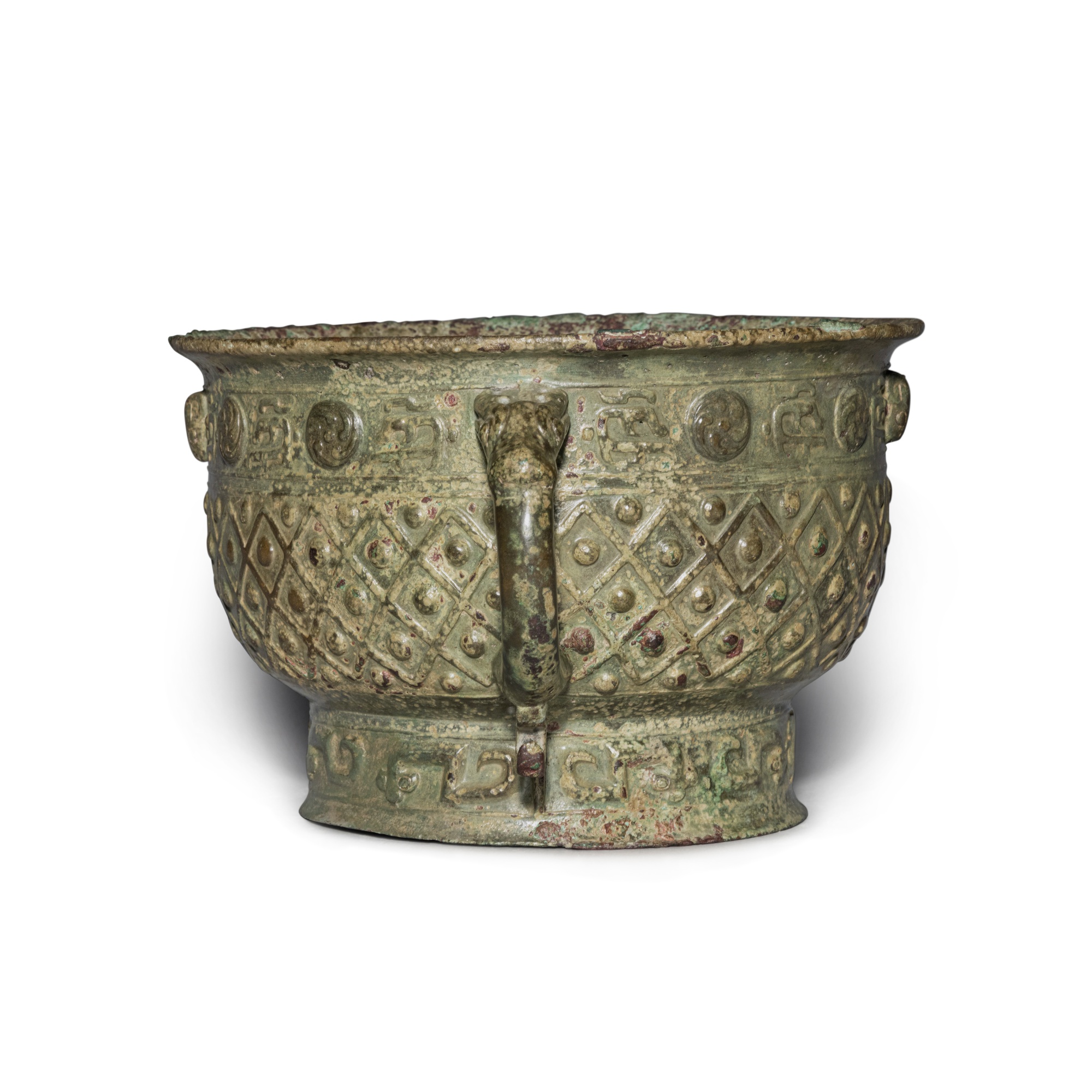 An archaic bronze ritual food vessel (Gui), Early - middle Western Zhou ...
