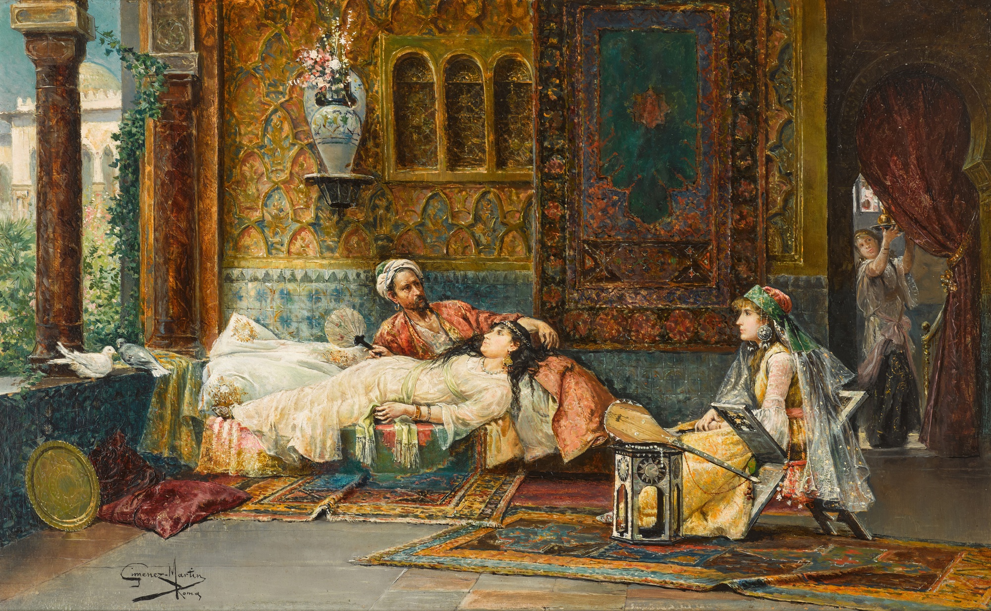 The Favourite The Silk Road Orientalist Paintings And Furniture From