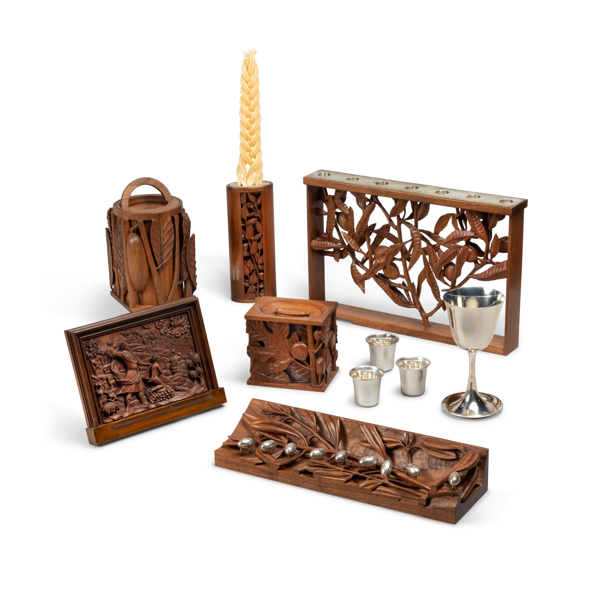 The "Tree of Life" Shtender, David Moss, Jerusalem, circa 1990 | The ...