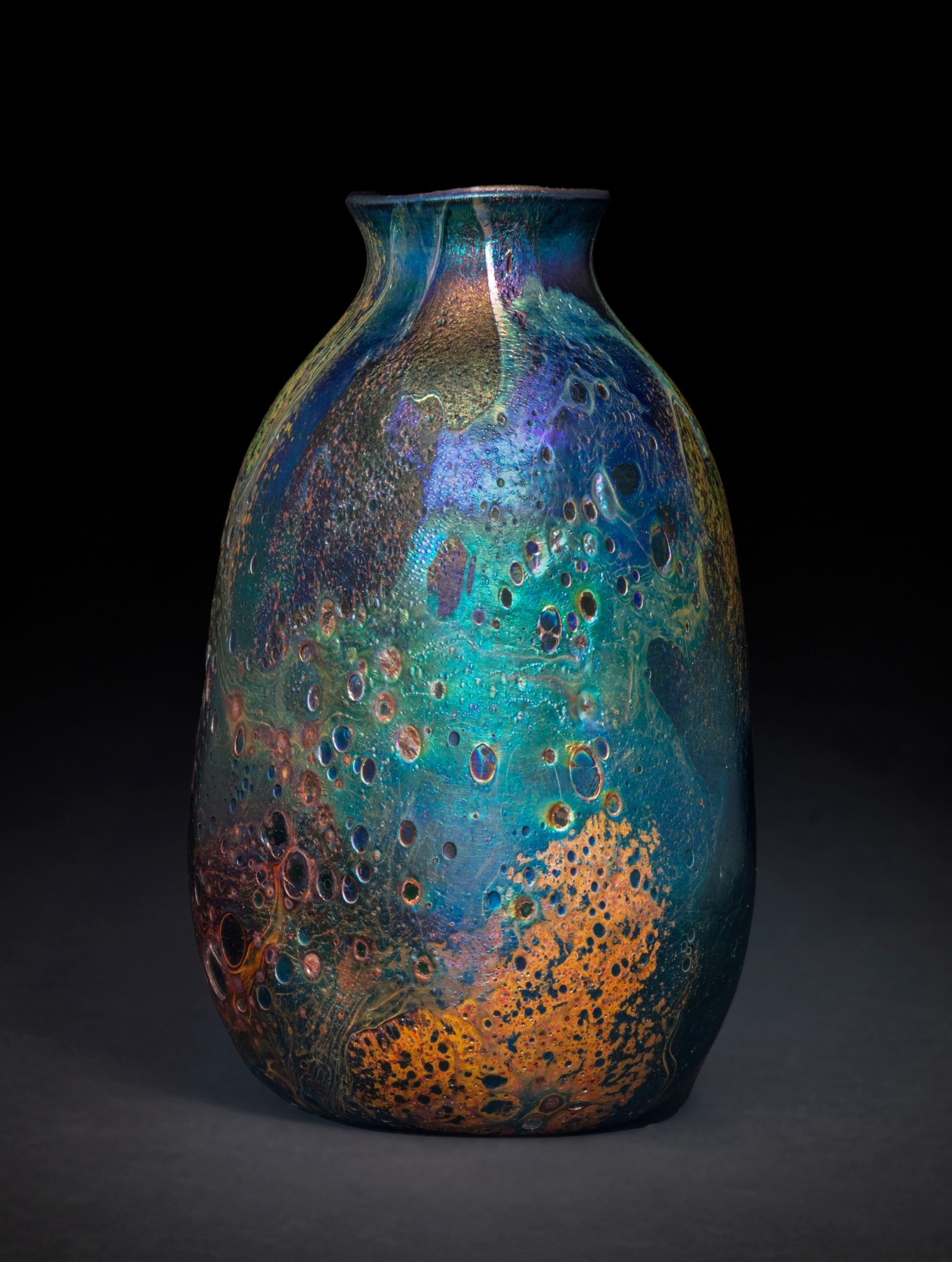 "Cypriote" Vase | The Doros Collection: The Art Glass of Louis Comfort ...