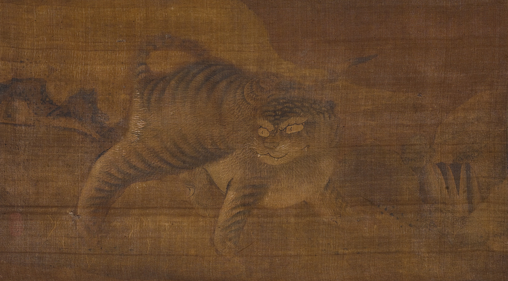 佚名(十七世紀) 虎 | Anonymous(17th Century), Tiger | Inkspiration: Chinese ...