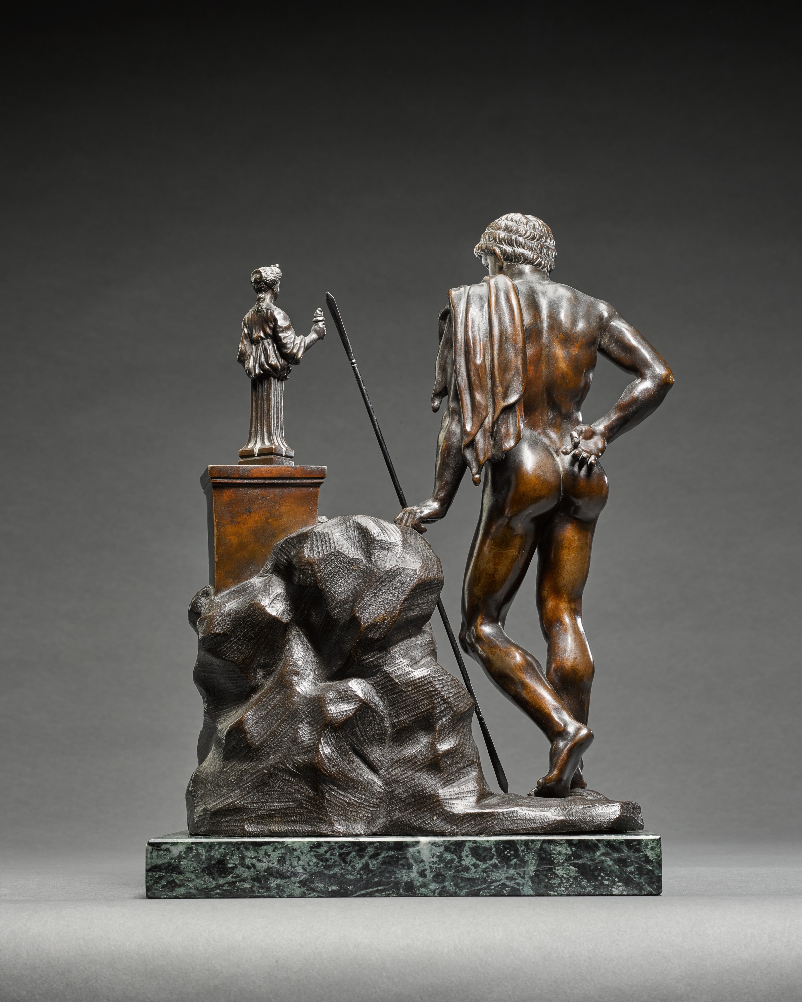 Meleager standing in front of an effigy with Diana | Old Master ...