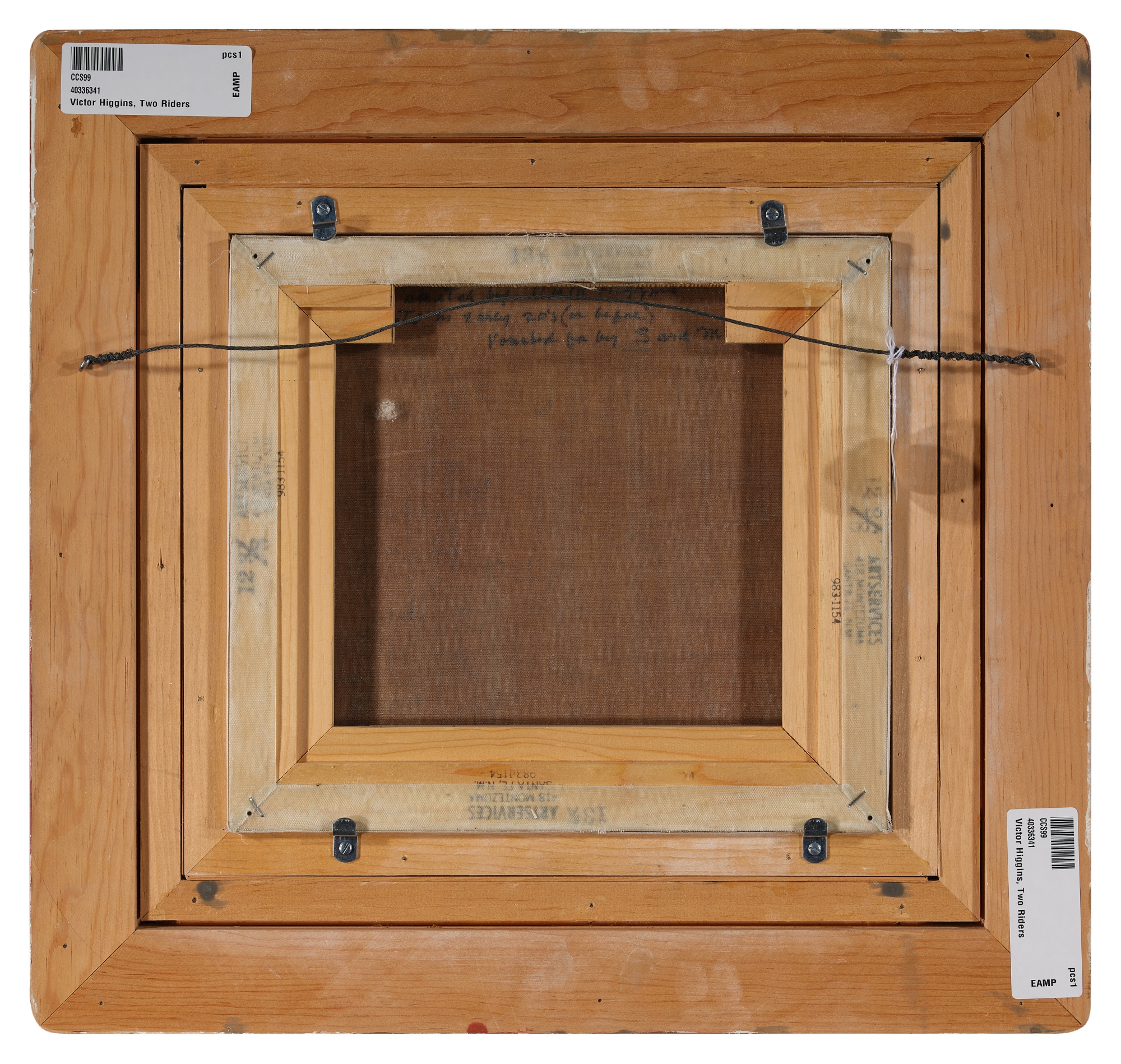 Two Riders | Art of the Americas | | Sotheby's