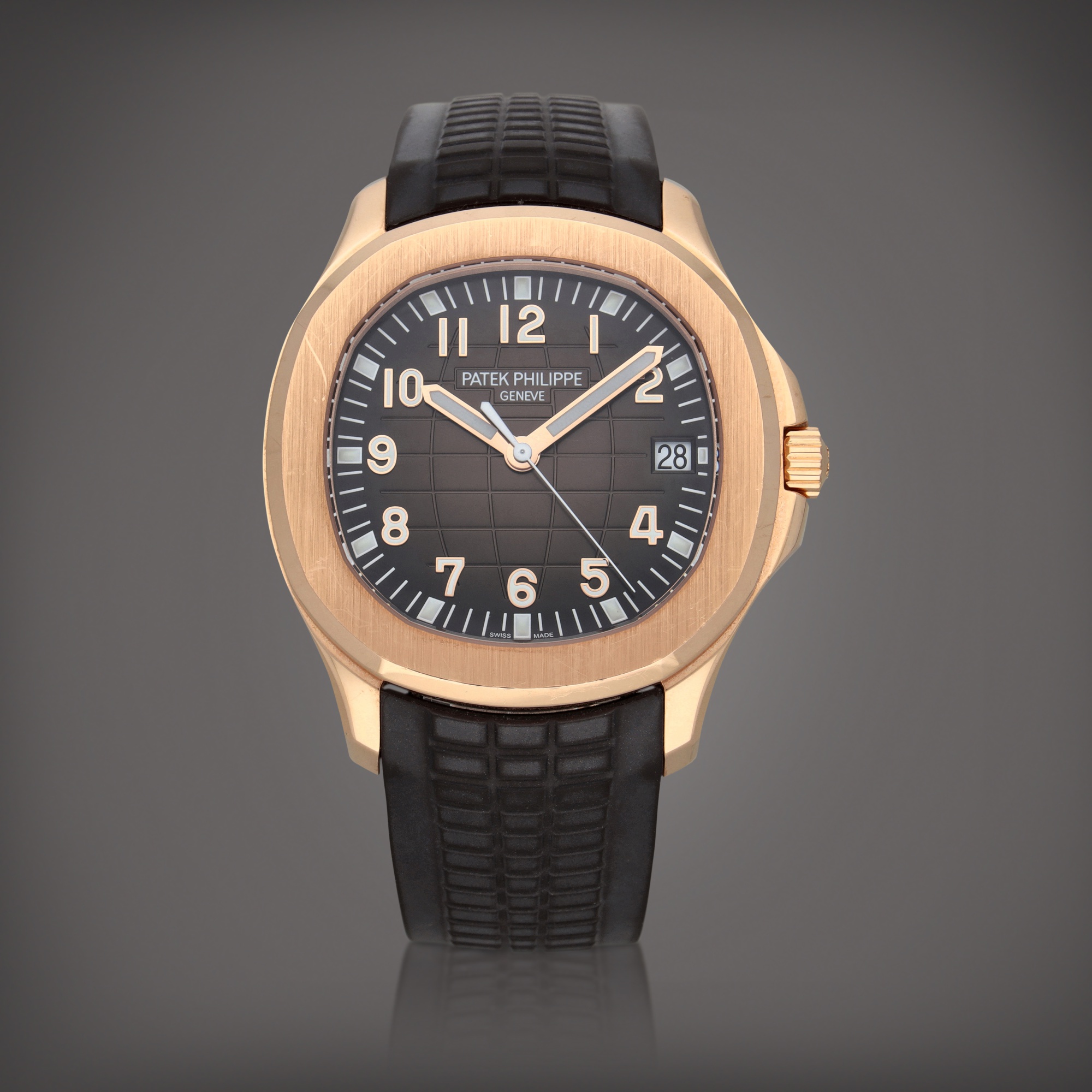 Aquanaut, Reference 5167R-001 A pink gold wristwatch with date Circa ...